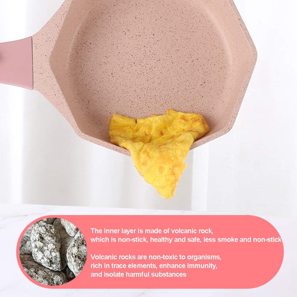 Olla de cocina juego de sartenes antiadherentes octogonales olla de ...