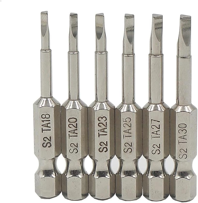 Yakamoz 5Pcs Magnetic Triangle Head Screwdriver Bits, 1/4 Hex Shank ...