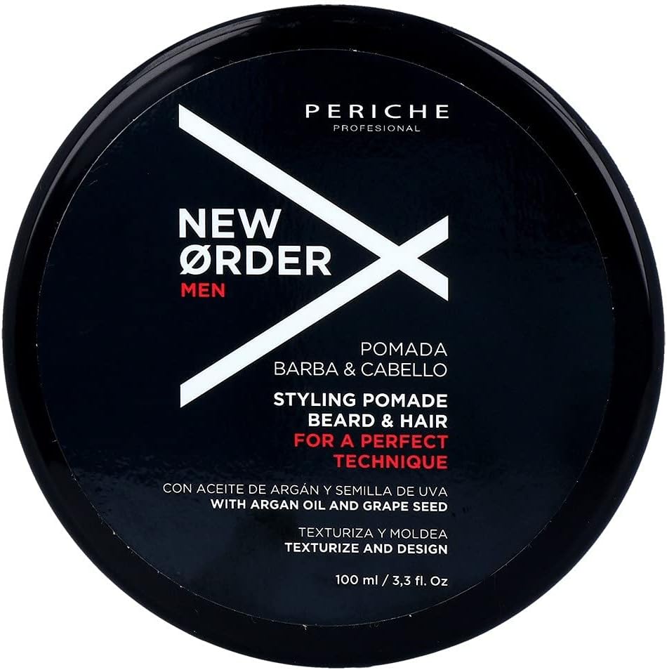 PERICHE Men St Pomade Beard & Hair 100 ml, noir, 100 ml : Amazon.com.be ...