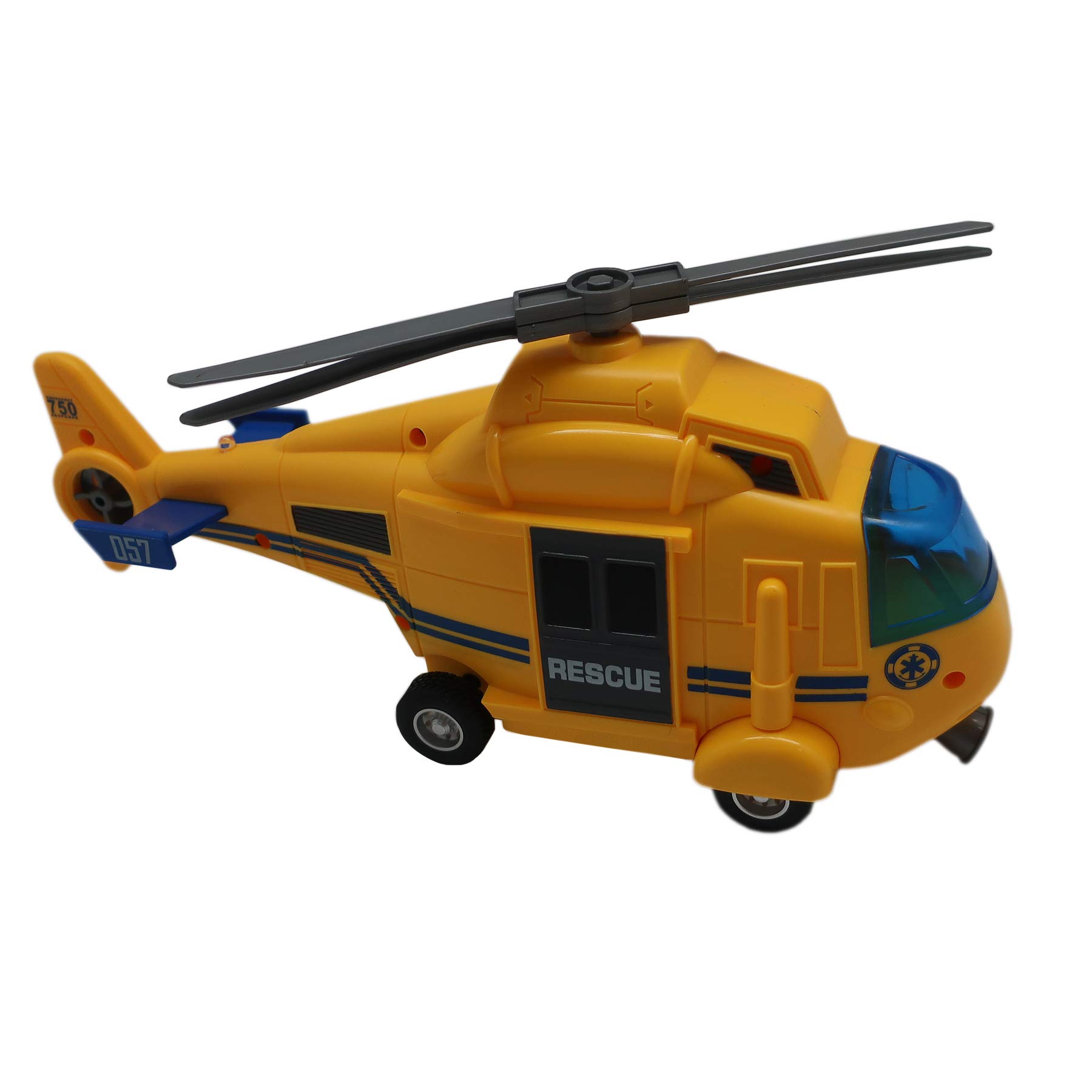 Yellow Rescue Helicopter