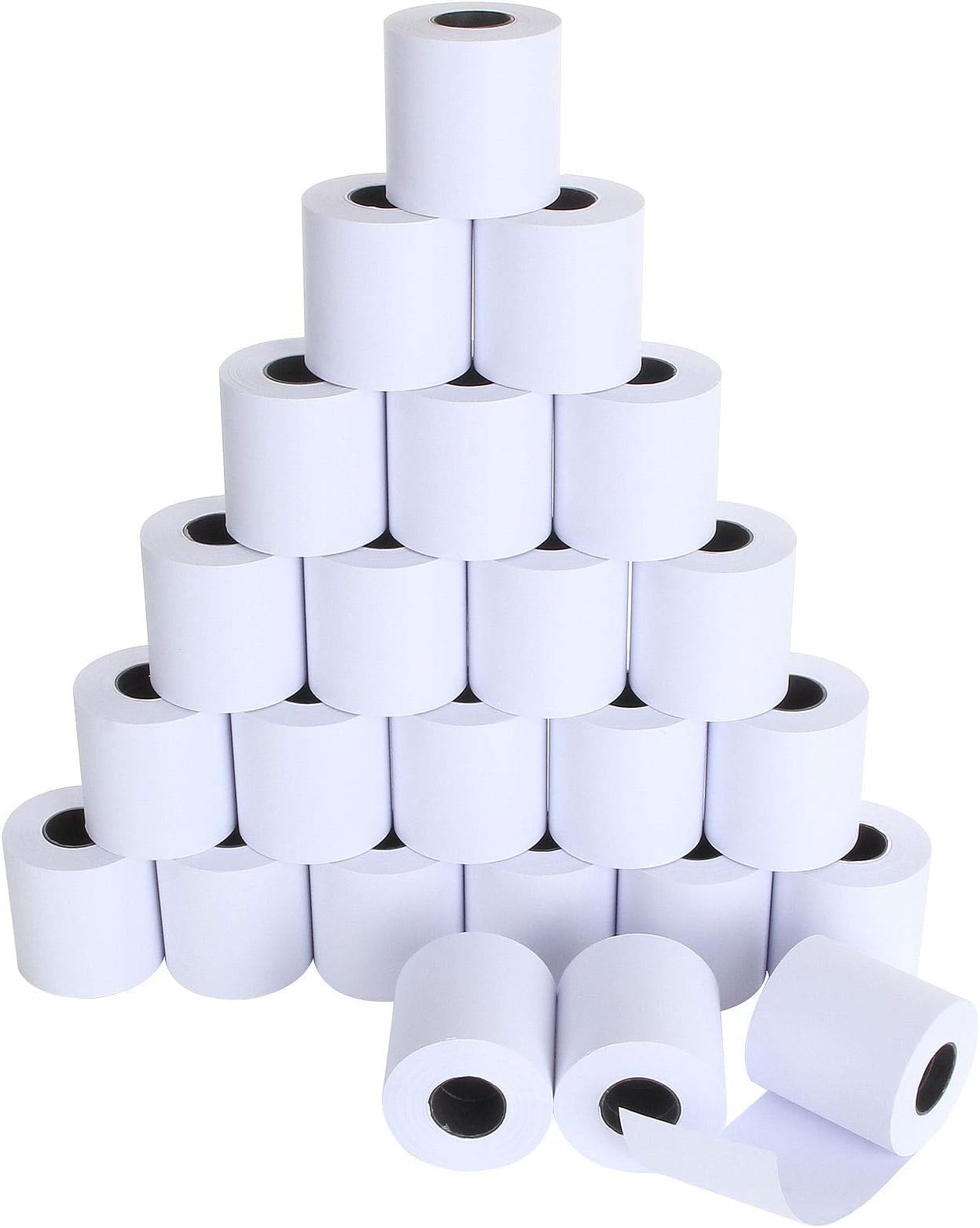 Amazon.com : 24 Pack 2 1/4" x 98 ft Adding Machine/Calculator Rolls ...
