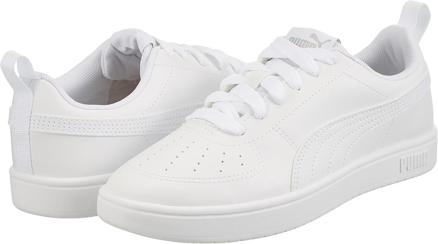 PUMA Rickie Jr, Zapatillas Unisex Adulto, Blanco (White), 24.0 Cm ...