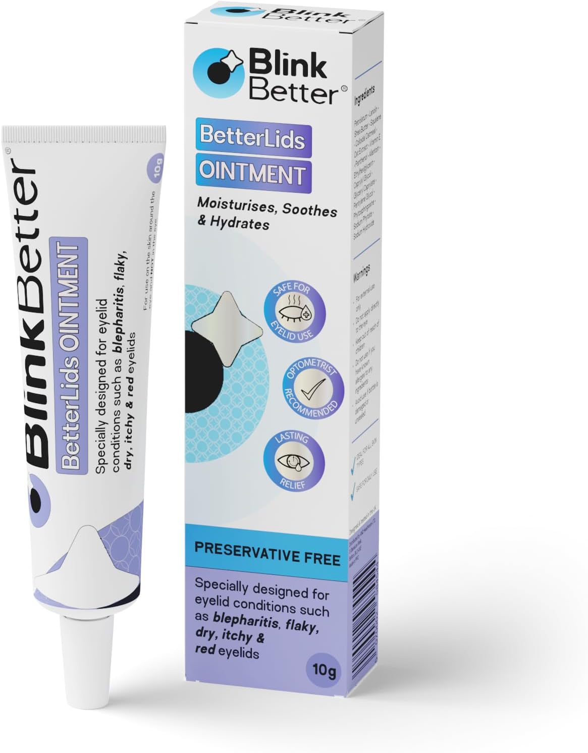 Amazon.com: BetterLids Eyelid Ointment – Intense Oat Complex with Shea ...