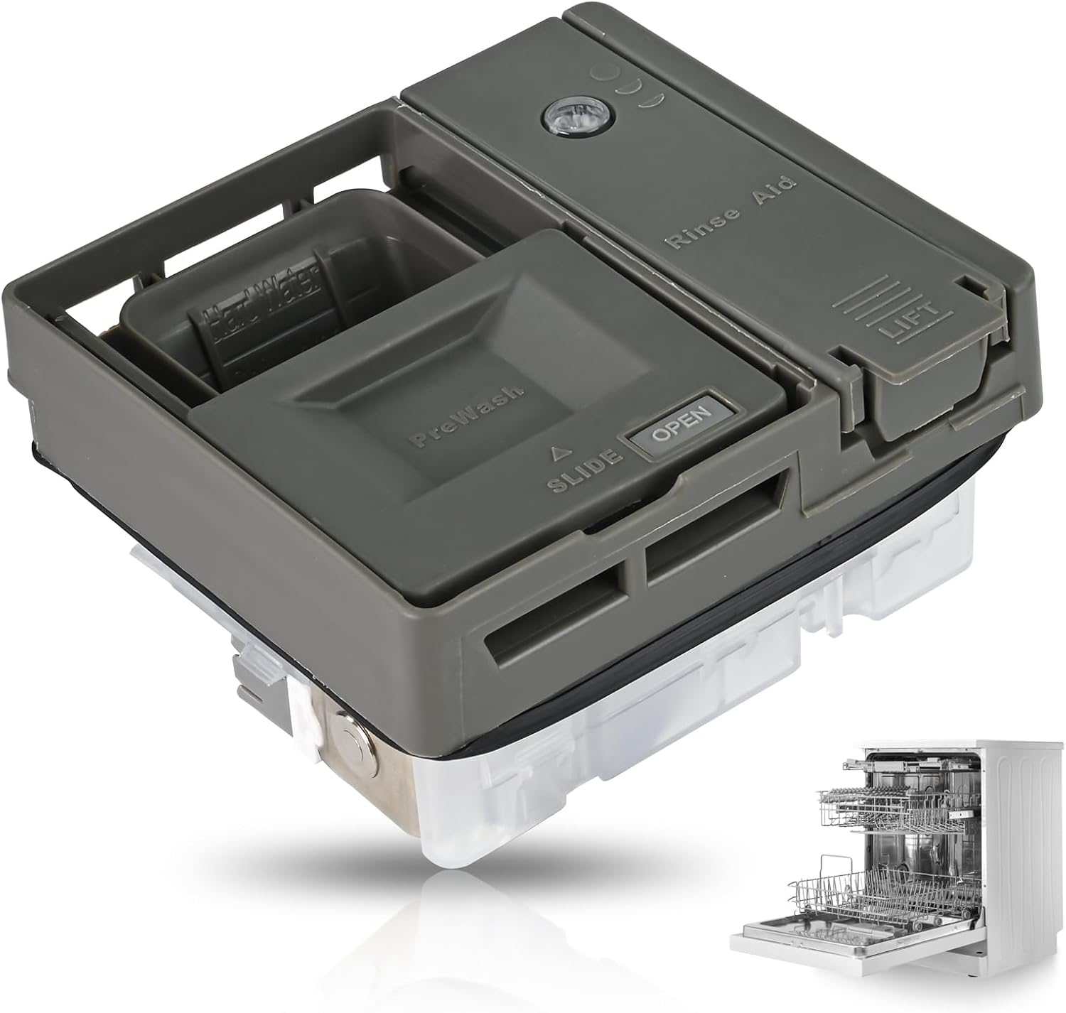 Amazon.com: W10861000 W10620296 W10620298 Detergent Dispenser ...