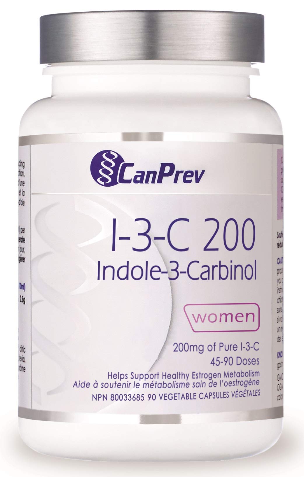 CanPrev Indole-3-Carbinol 200mg, 90 V-Caps, 45-Day Supply - Hormone ...