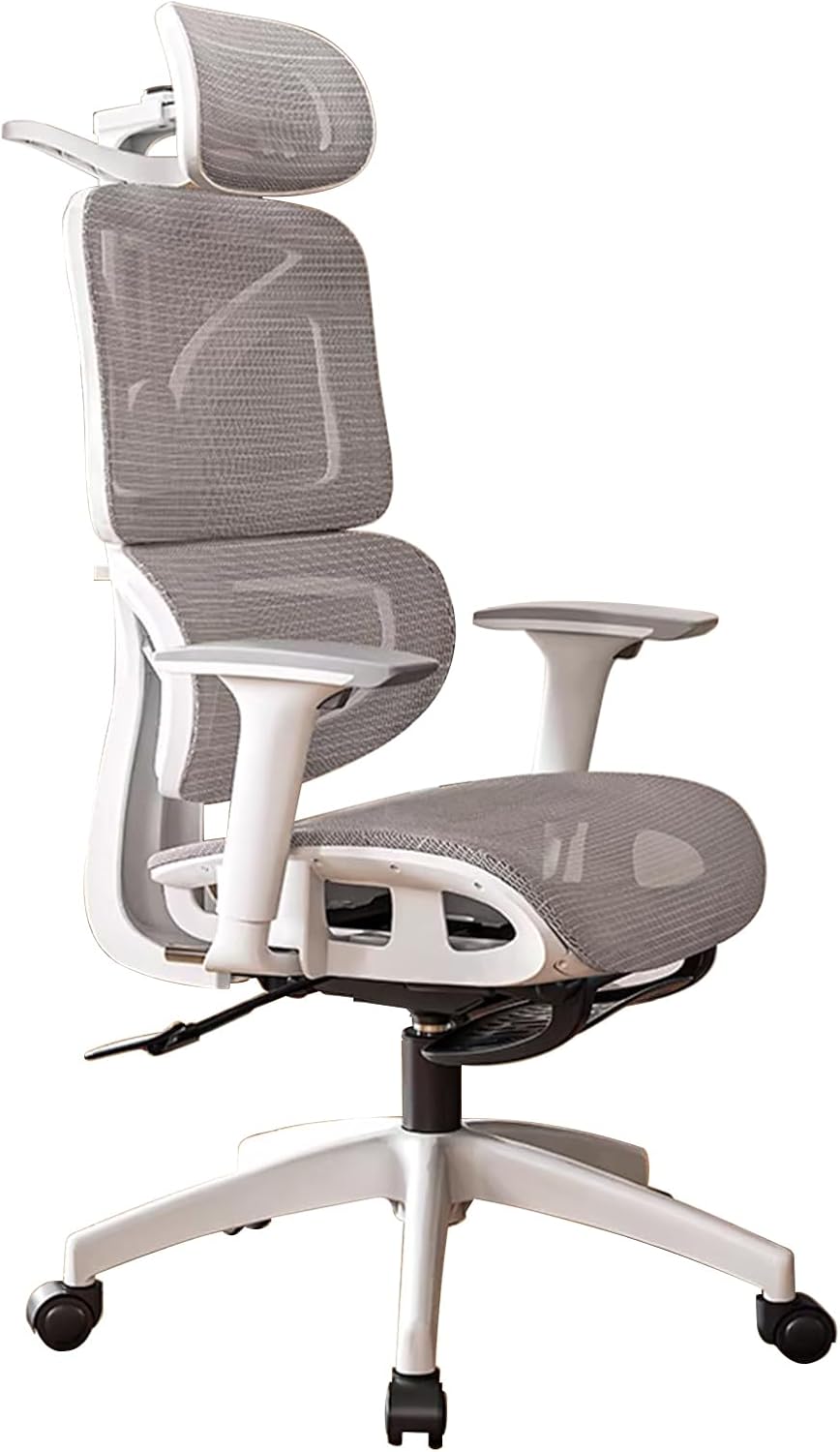 Amazon.com: NRNQMTFZ Ergonomic Mesh Desk Chair, High Back Computer ...