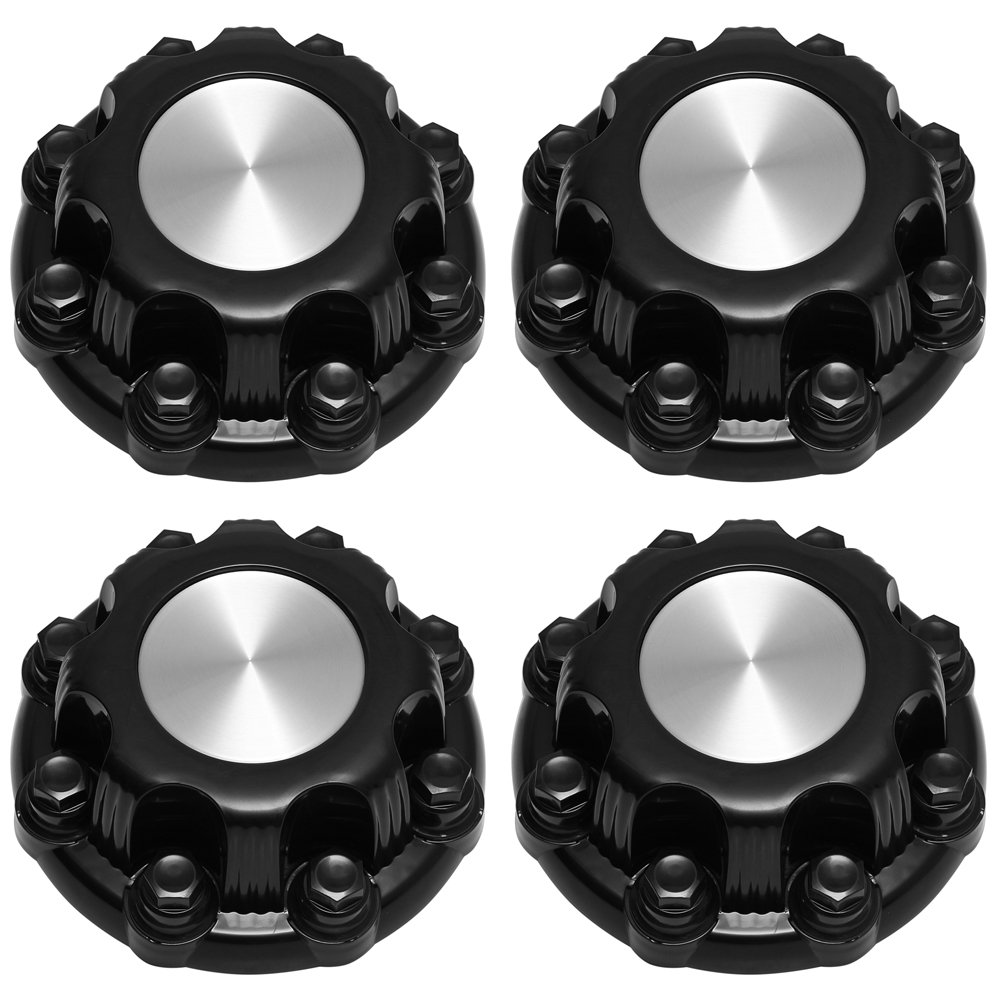 Amazon.com: Wheel Center Caps 8 Lugs (Set of 4) Best for 16 & 17 Inch ...