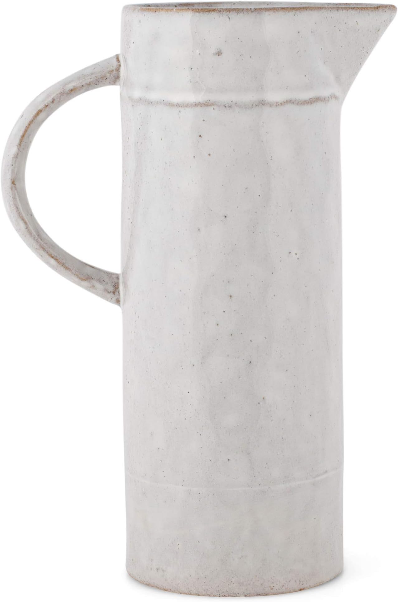 Amazon.com: Creative Co-Op 28 oz. Stoneware, Reactive Glaze, White ...