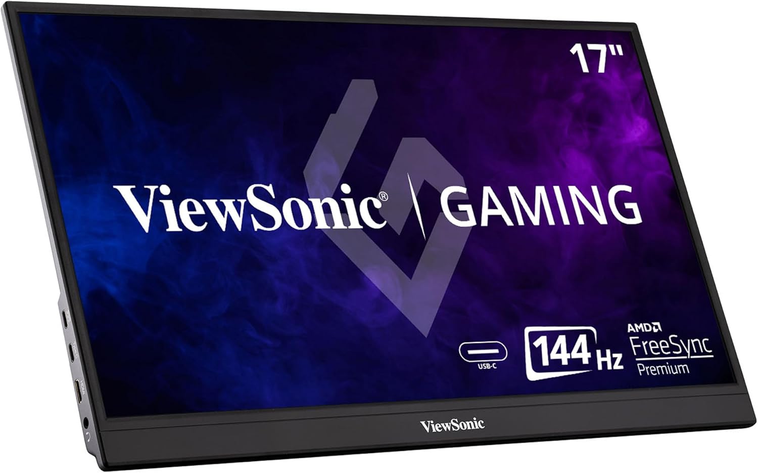 Amazon.com: ViewSonic VX1755 17" 1080p Portable IPS Gaming Monitor with ...