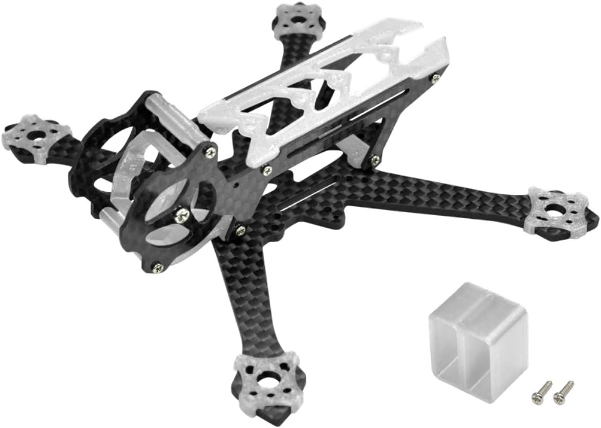 Amazon.com: Microheli Carbon Fiber Frame (White) - EMAX Tinyhawk ...