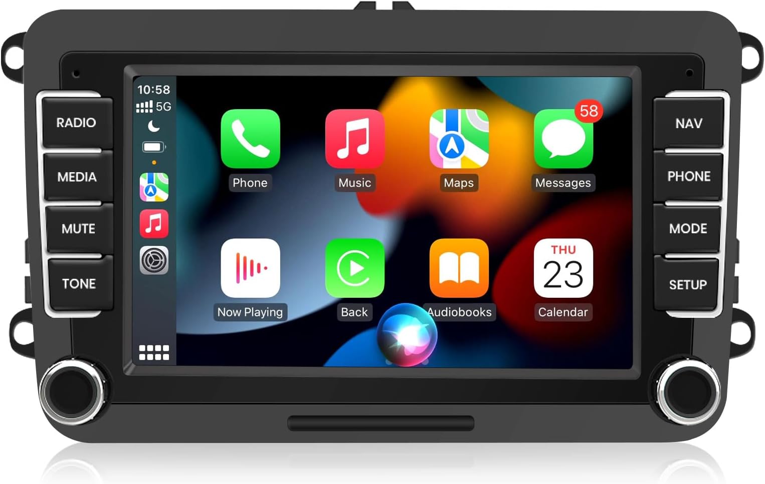Autoradio Android 13 avec Carplay pour VW Golf 5 6 Polo Skoda Caddy T5 ...