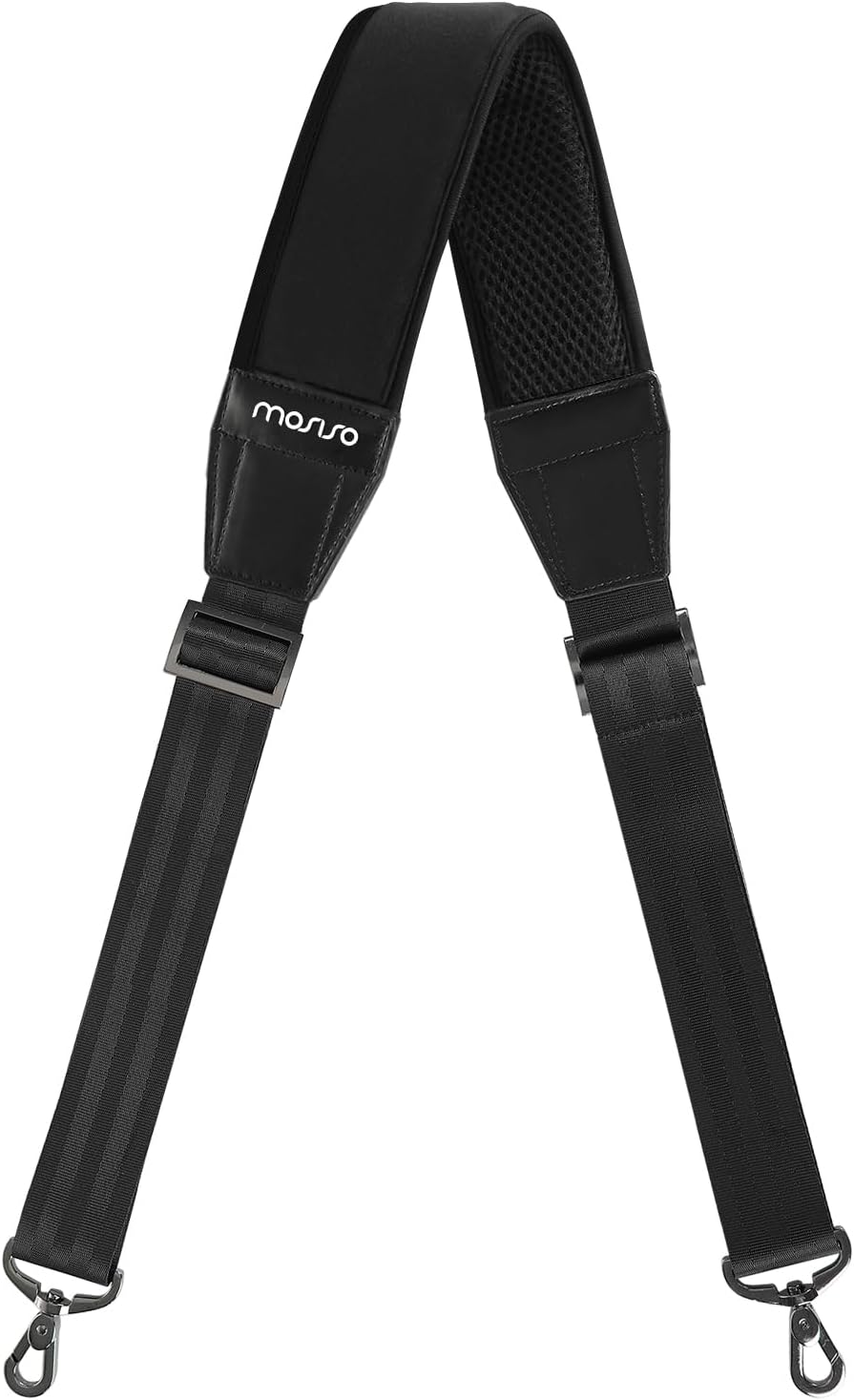 Amazon.com: MOSISO 59 inch Shoulder Strap,Soft Adjustable Breathable ...