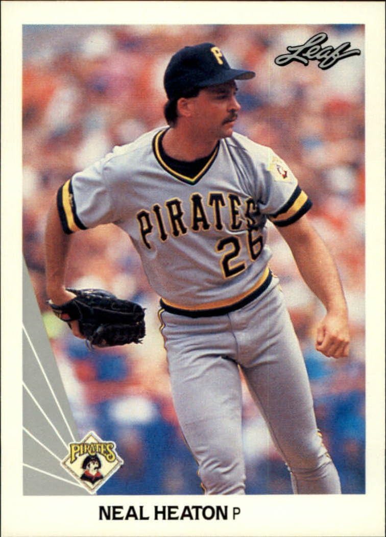 Amazon.com: 1990 Leaf Baseball Card #460 Neal Heaton : Collectibles ...