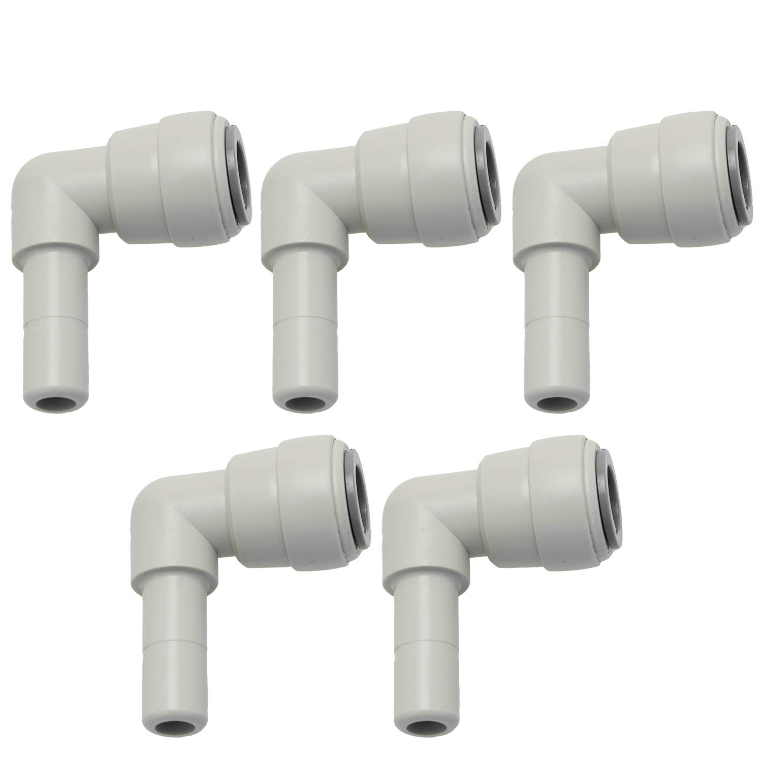 Amazon.com: HJ Garden 5PCS 3/8 inch Plug Elbow Connector Quick Connect ...