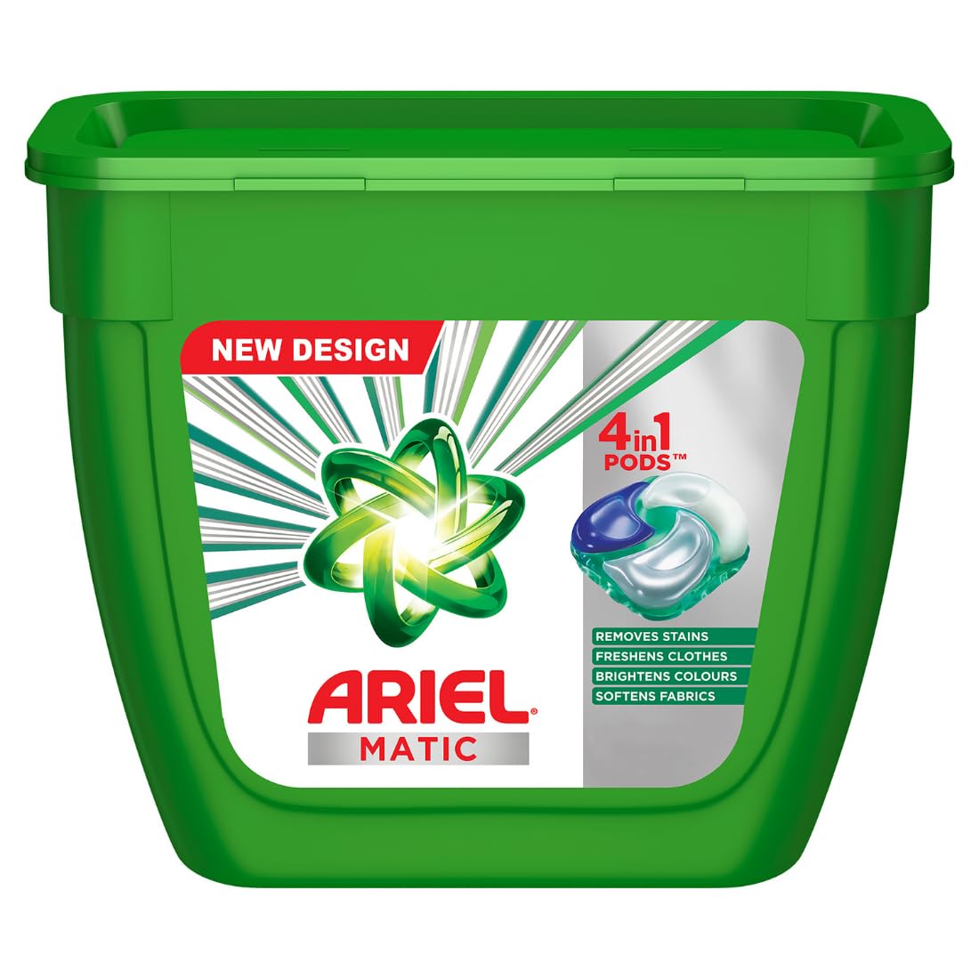 Ariel Matic 4-in-1 PODs Detergent, Pack of 32 PODs | Specially designed ...