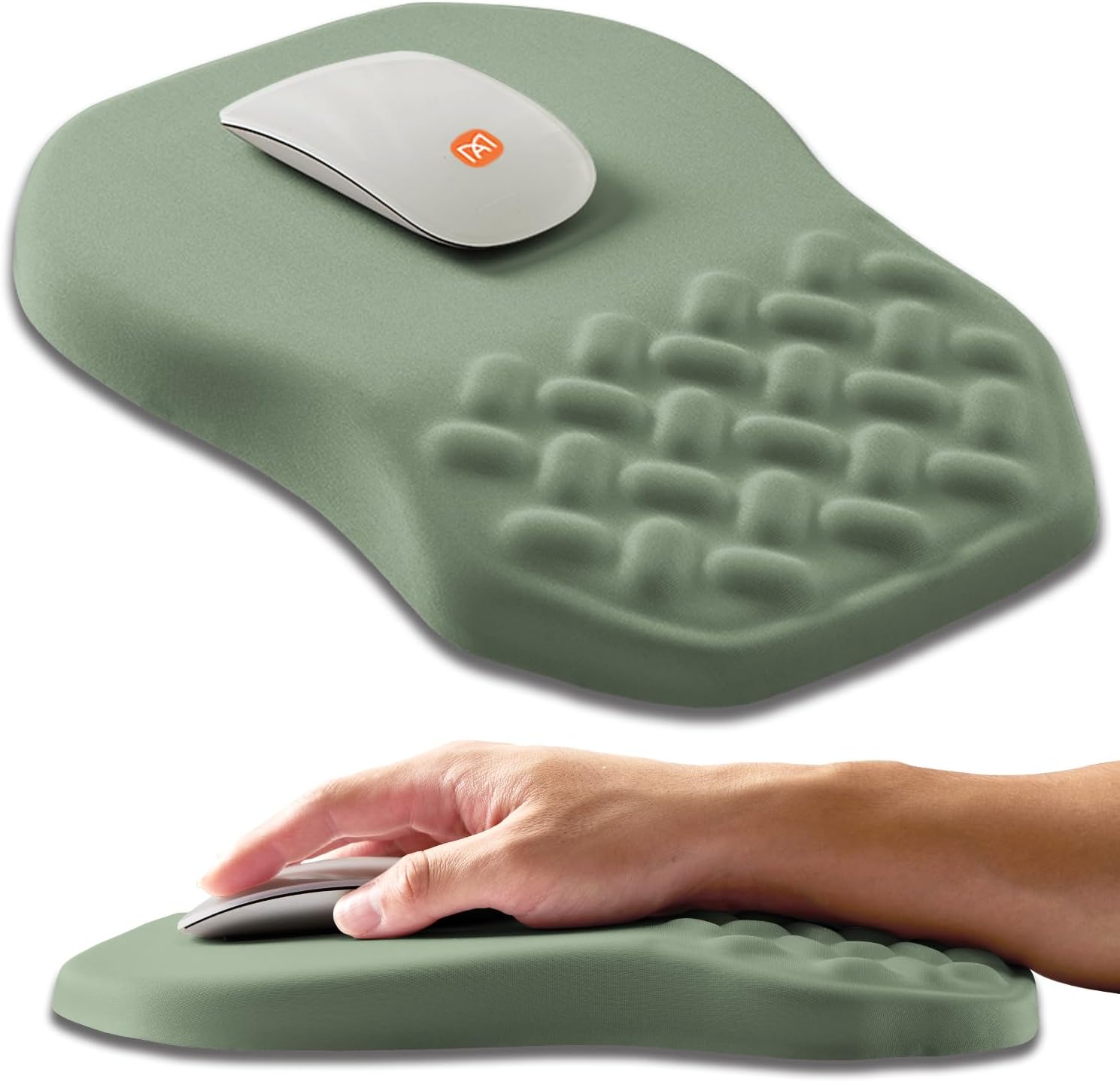 Amazon.com: Armanza Ergonomic Slope Mouse Pad Wrist Support, Wrist Rest ...