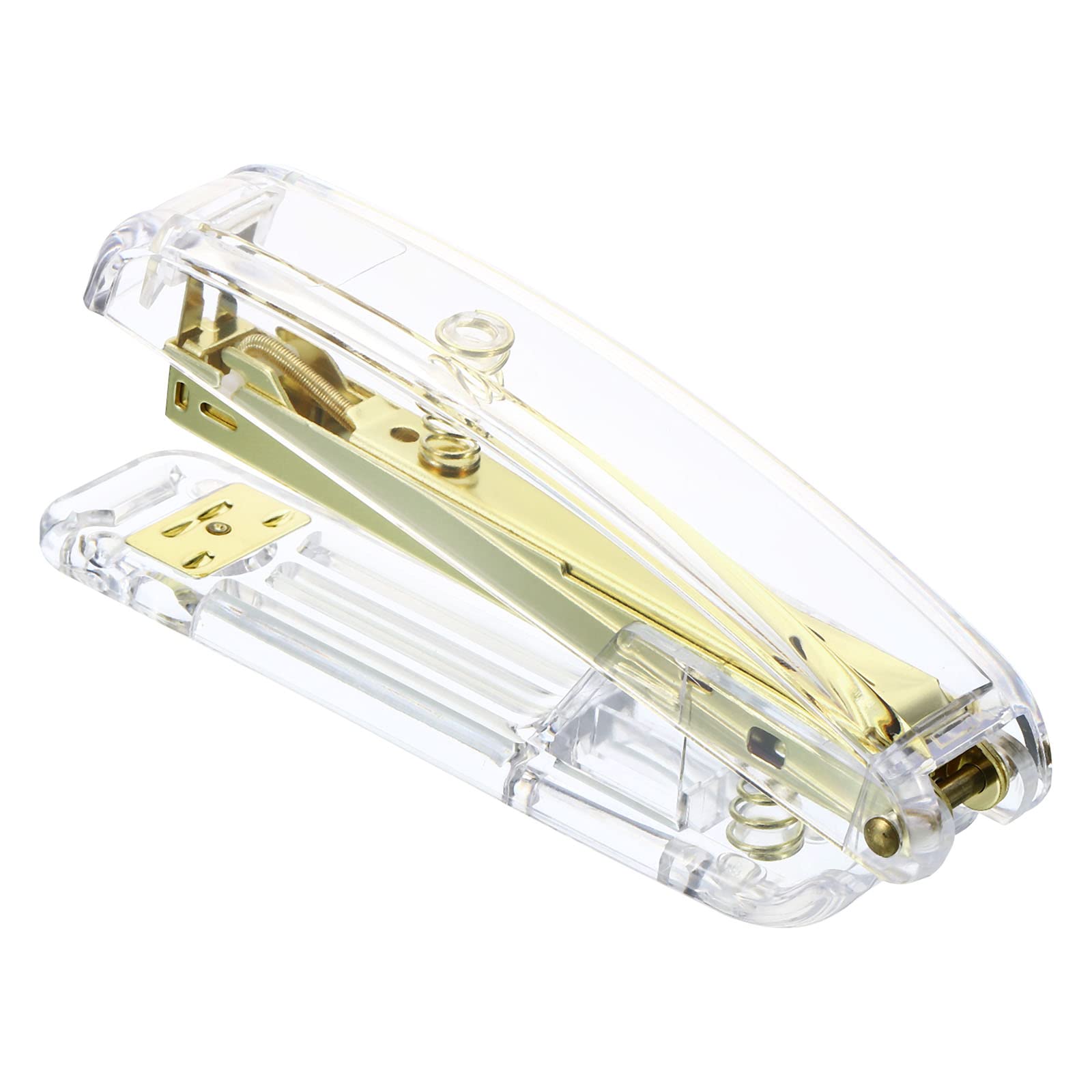 PATIKIL Acrylic Stapler, Portable Stylish Manual Effortless Desktop ...