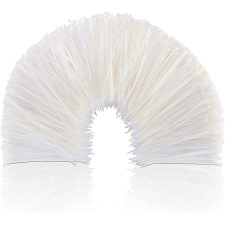 Amazon.com: NavePoint 8 Inch Mount Head Screw Cable Wire Zip Tie 50 lbs ...