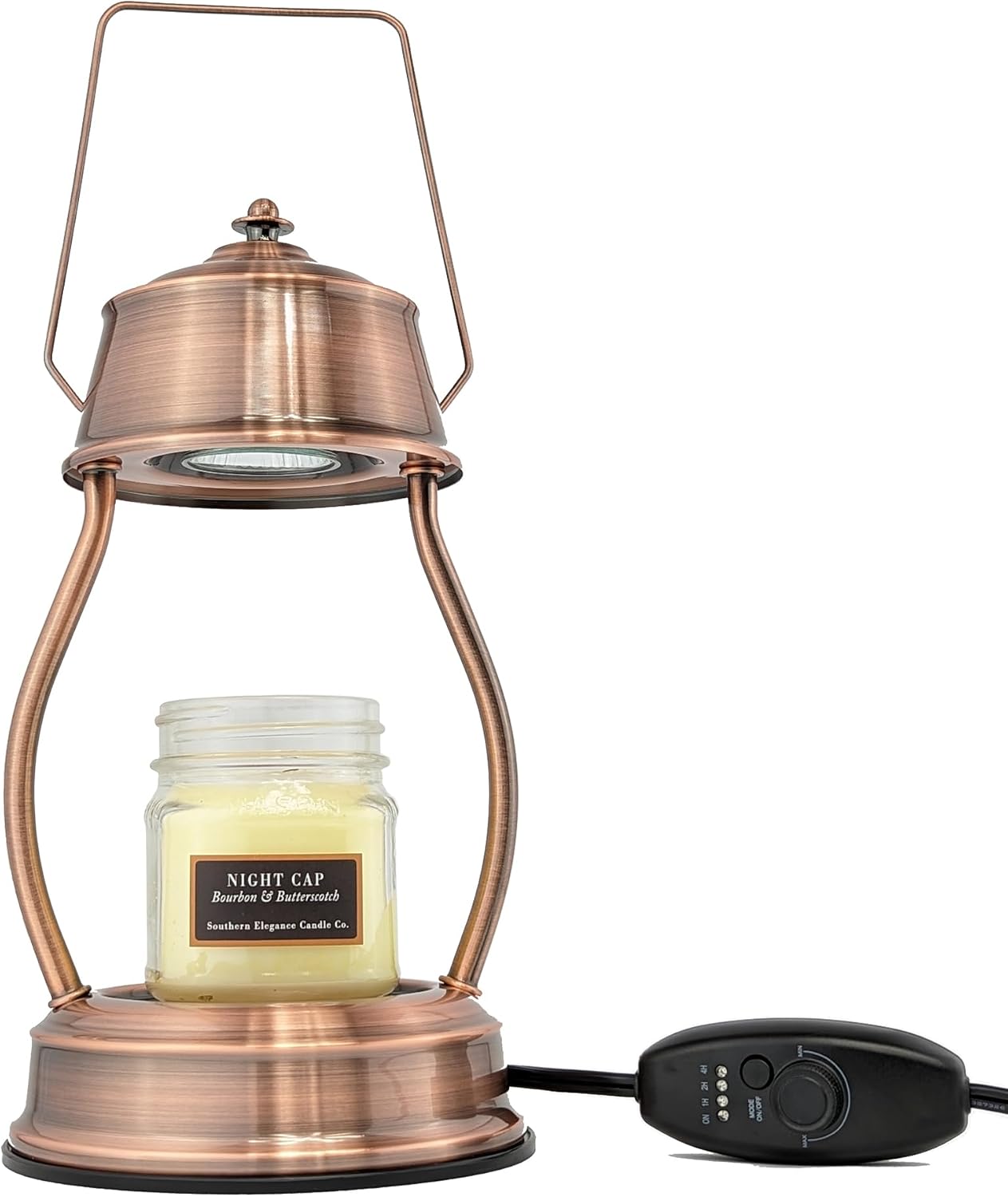 Amazon.com: Our Copper Candle Warmer Lamp for Top-Down Scented Jar ...