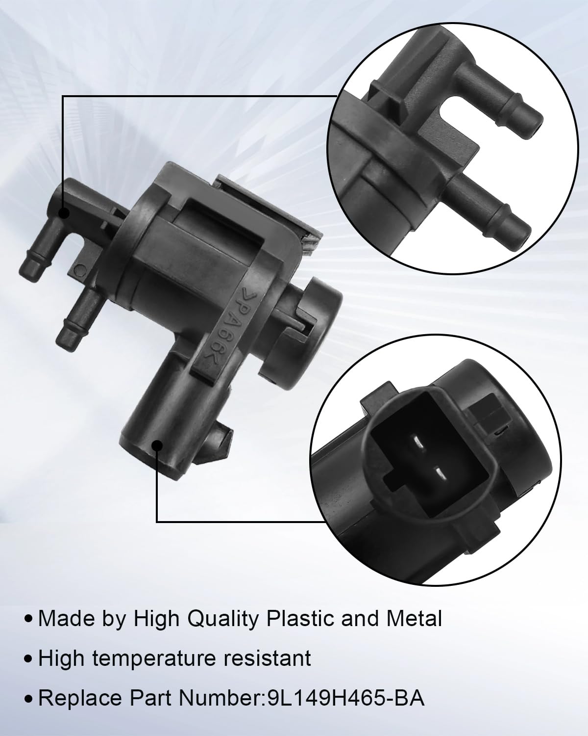 Snapklik.com : FL3Z-3A788-B Check Valve Vacuum Hose And 7L1Z-9H465-B ...