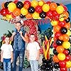 Amazon.com: Wonmelody Volcano Birthday Party Decoration, Volcano Hot ...