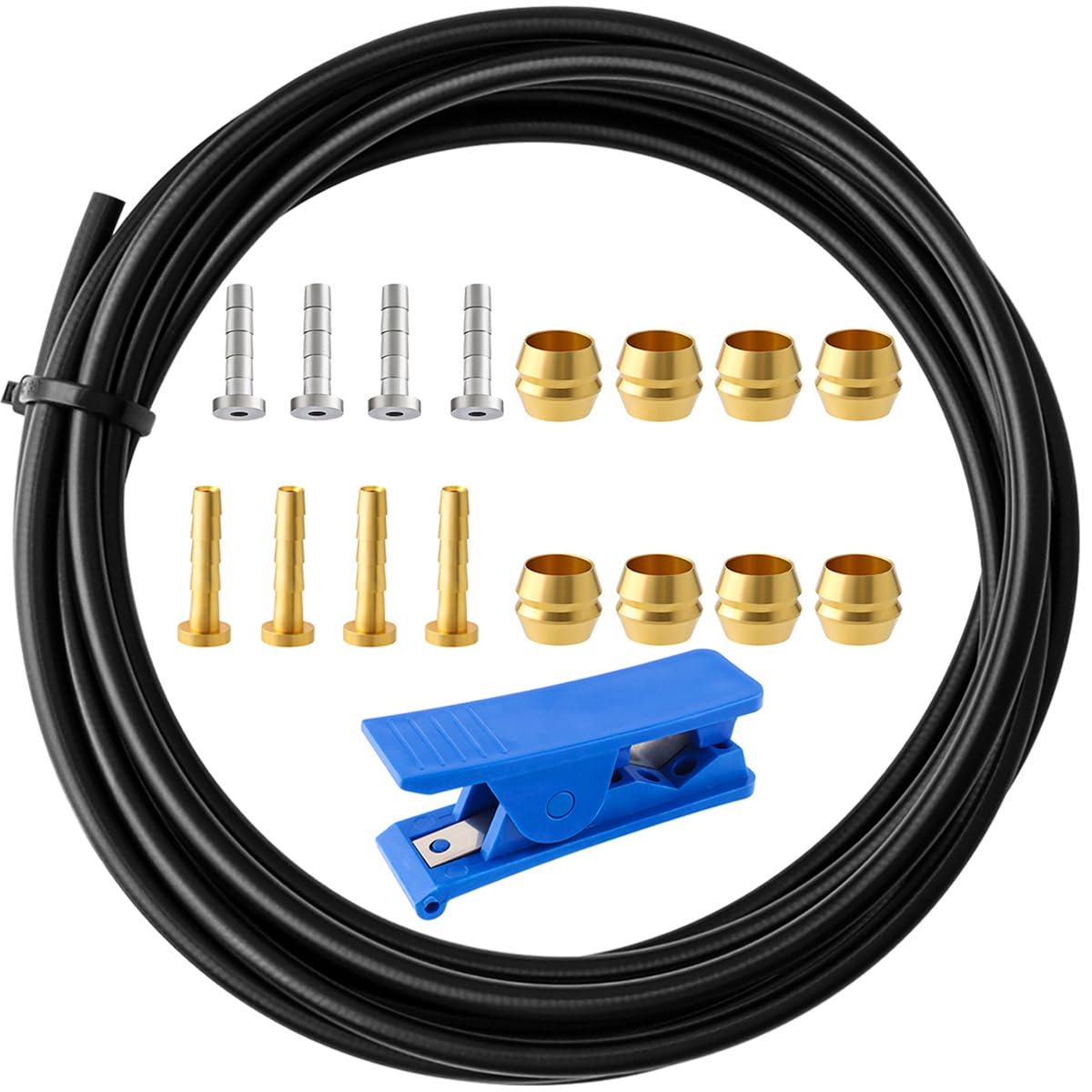 Amazon.com: YUTUING Bike 3000mm Hydraulic Disc Brake Hose Kit for ...