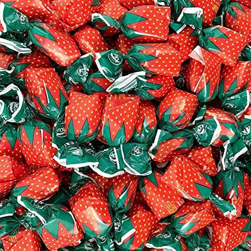 Amazon.com : Strawberry Filled Hard Candy - Individually Wrapped ...