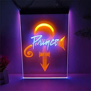Amazon.com : Prince Symbol Neon Sign Prince Led Neon Light Sign Prince ...