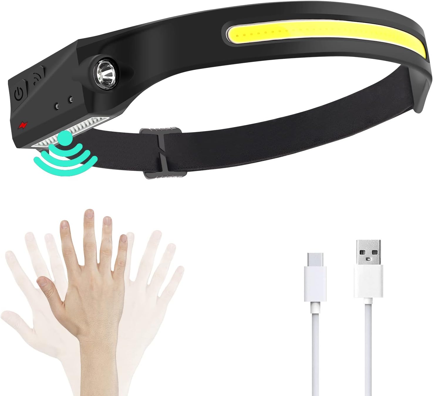 Amazon.com: LED Headlamp Rechargeable, Flexbeam Headlamp Flashlight for ...