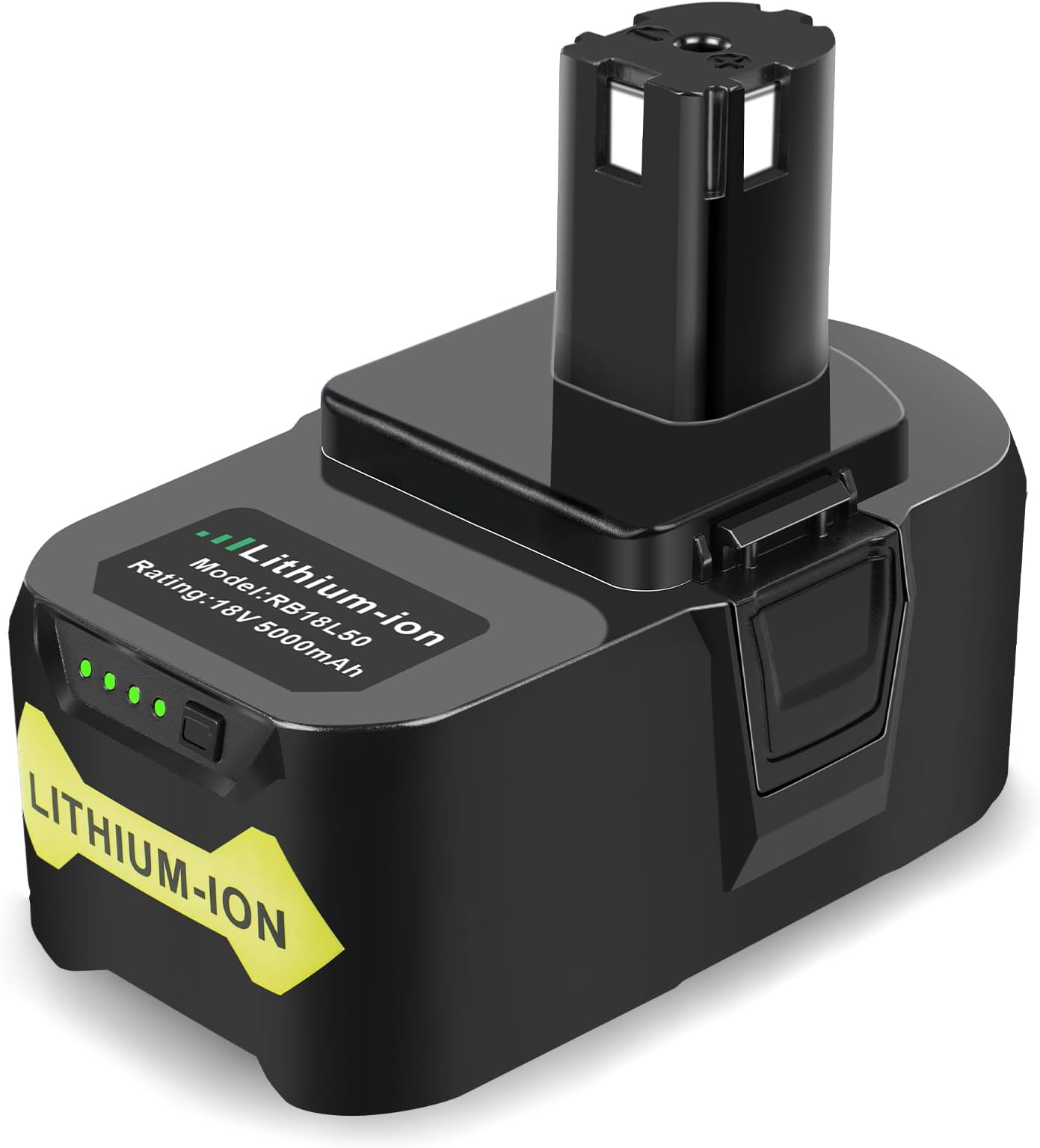 Ryobi RB18L50 ONE+ Lithium+ 5.0Ah Battery, 18 V : Amazon.co.uk: DIY & Tools