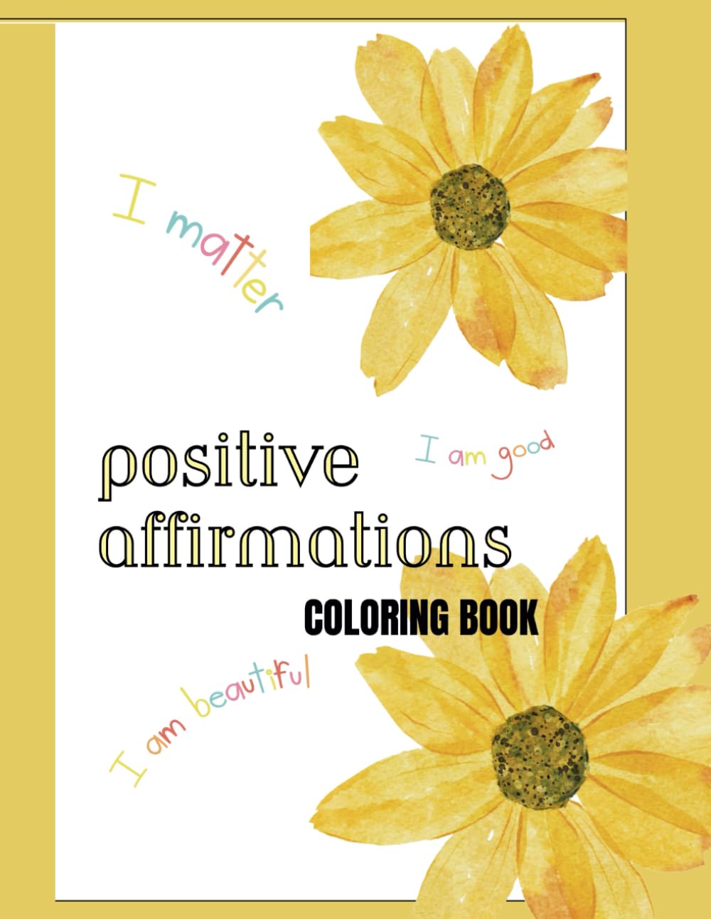 Amazon.com: Positive Affirmations Coloring Book: 9798320359656: Feels ...