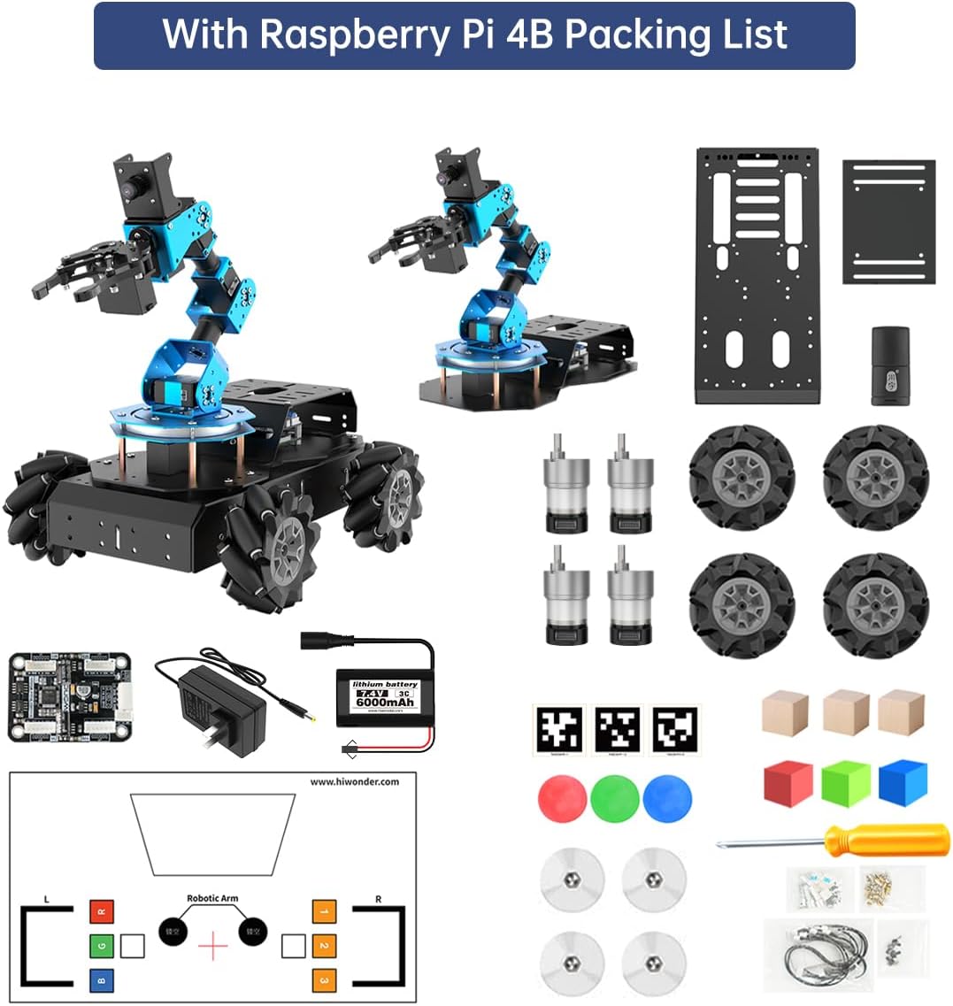 ROS Robotic Arm with Raspberry Pi Open Source Australia | Ubuy