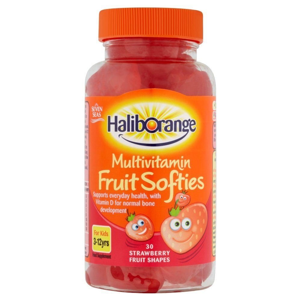 Amazon.com : Haliborange Fruit Softies Strawberry 30 Tablet (Pack of 2 ...
