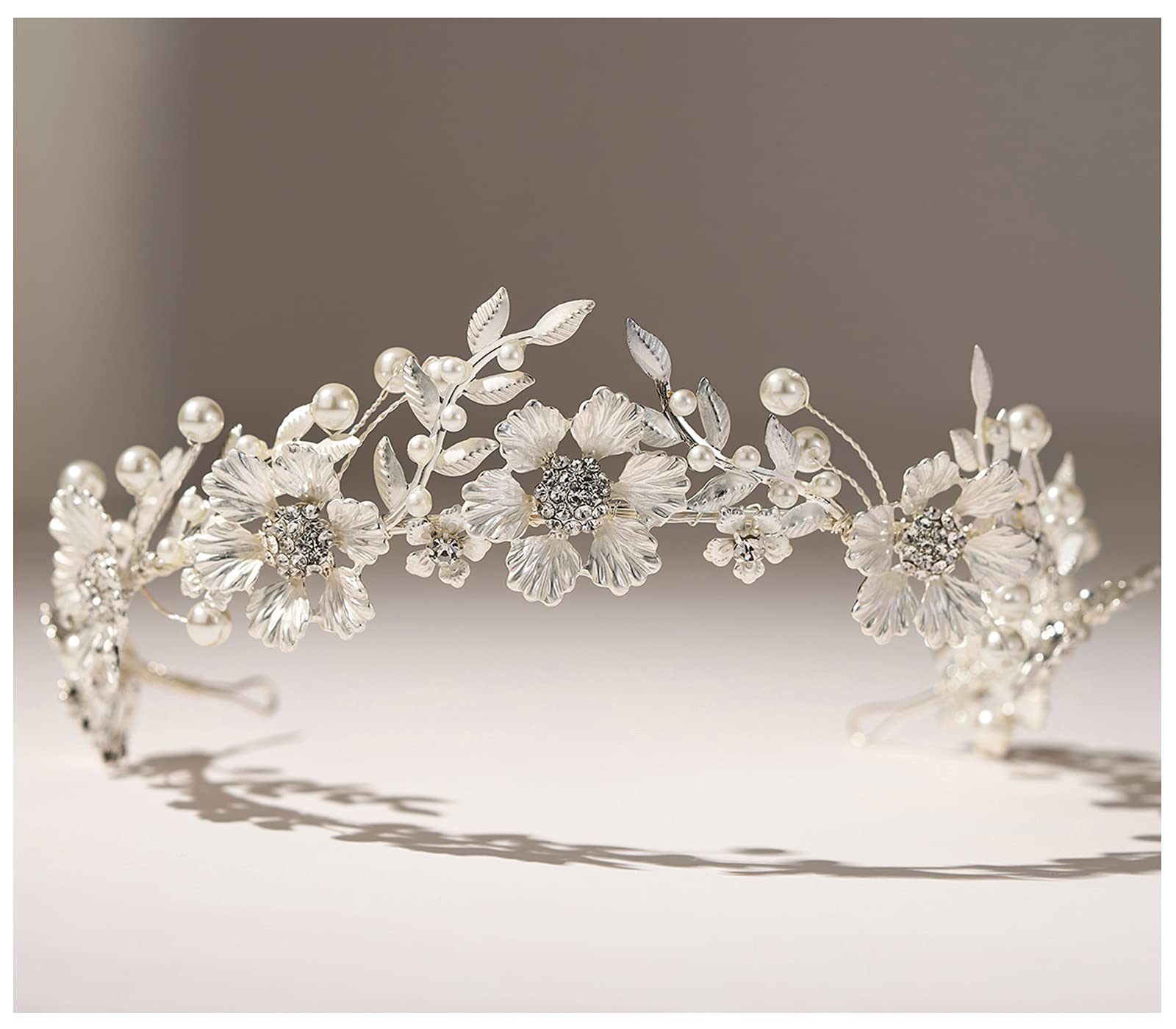 Simple Silver Tiara