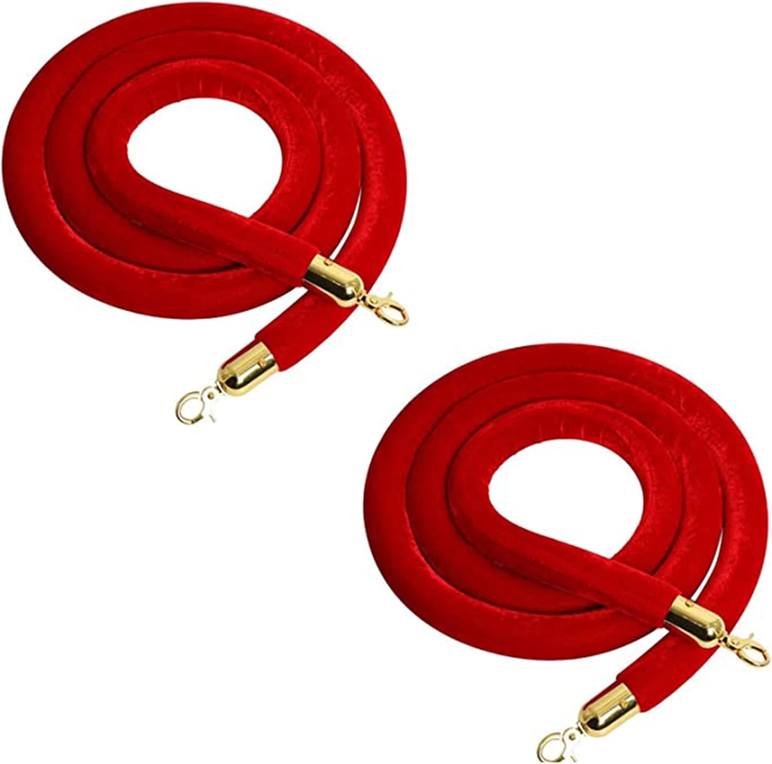 Amazon.com: red carpet ropes and poles,velvet rope, Crowd Control Rope ...