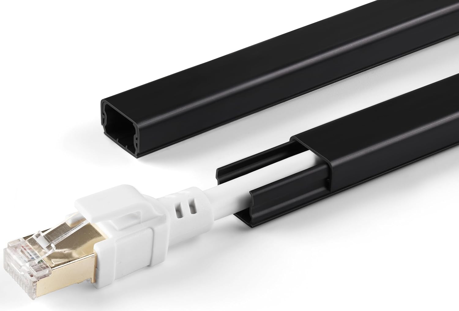 Amazon.com: ZhiYo Cord Hider for One Wire, 102in Cable Hider Concealer ...