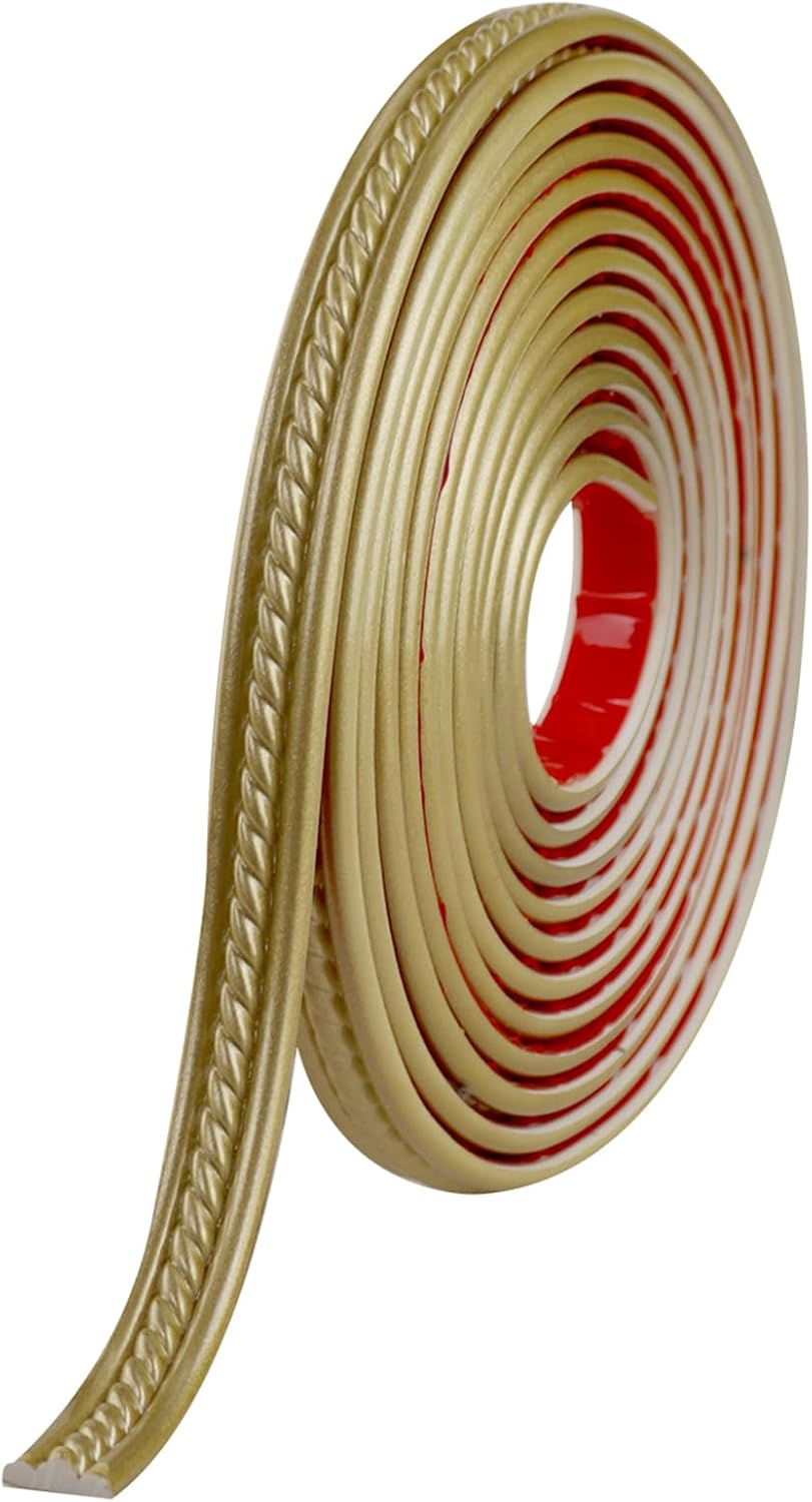 Revamp Home Decor with Self-Adhesive Flexible Wall Molding & Trim 16 ...