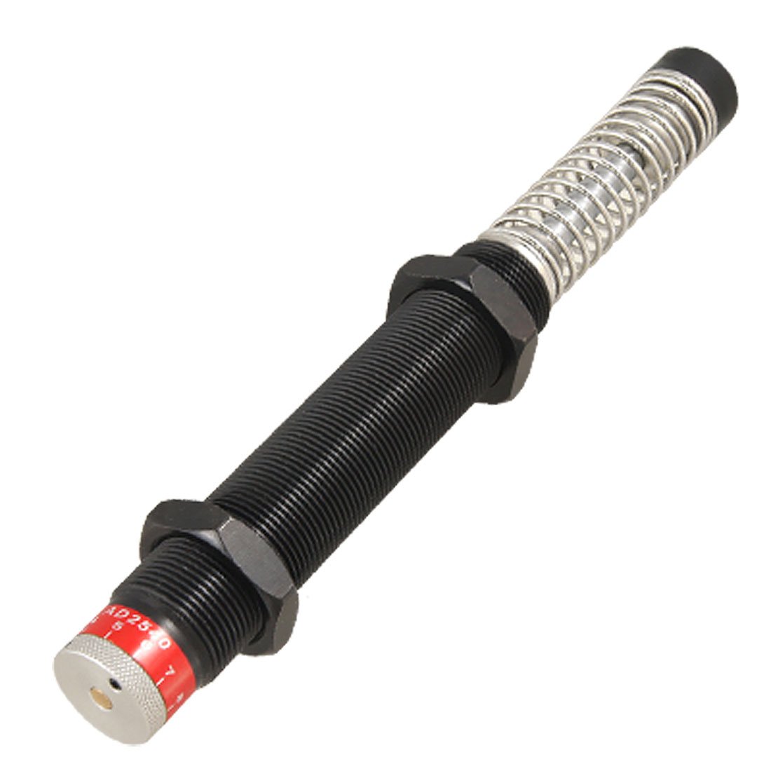 3NH® 25mm Threaded Dia 40mm Stroke Pneumatic Shock Absorber w Hex ...