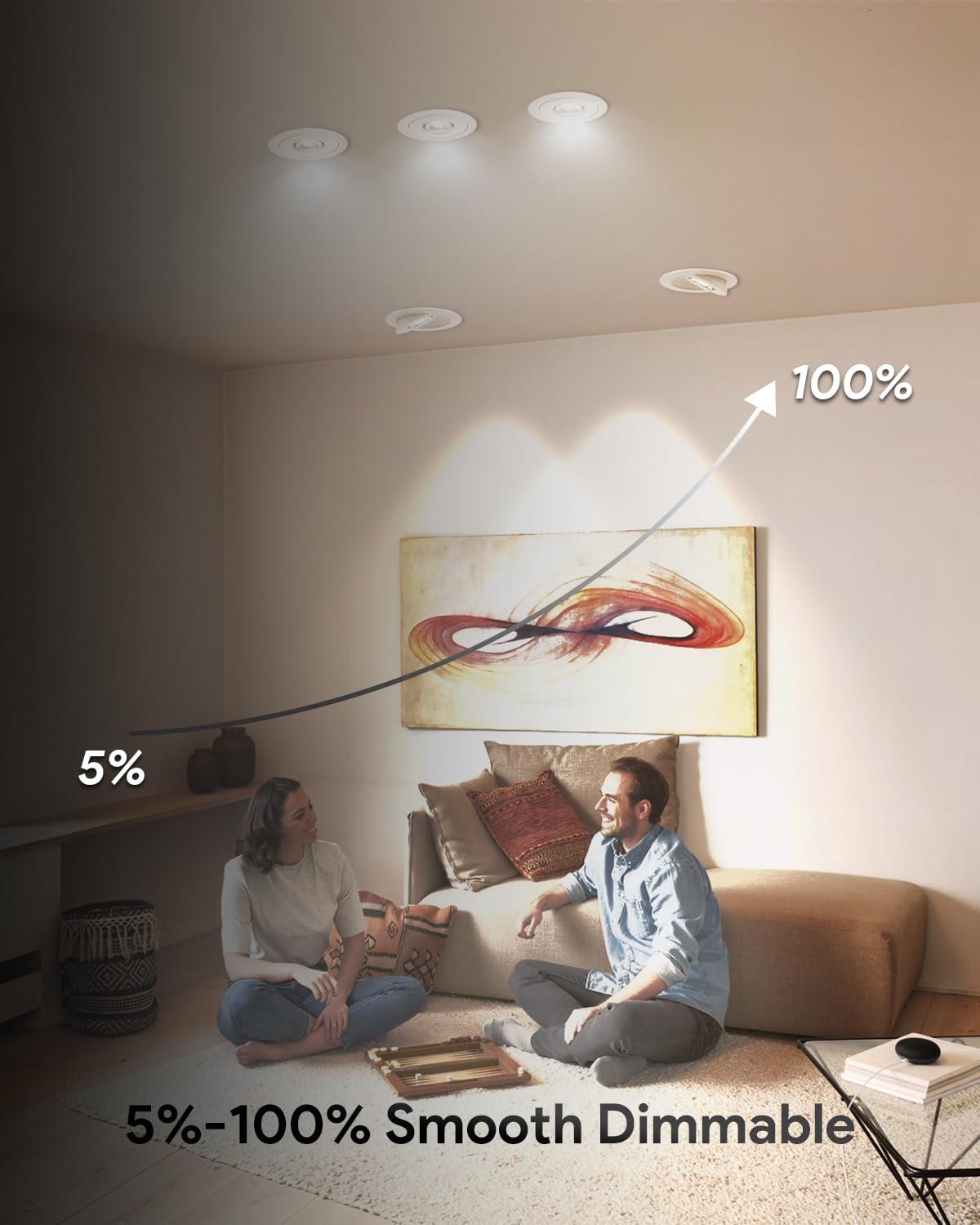 Living Room Recessed Adjustable Lights