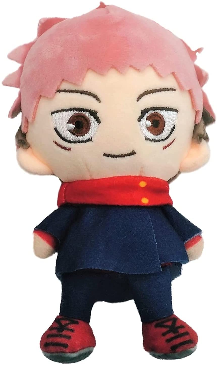 Jujutsu Kaisen Plush Yuji Itadori Plushie Gojo Satoru Cosplay Prop ...