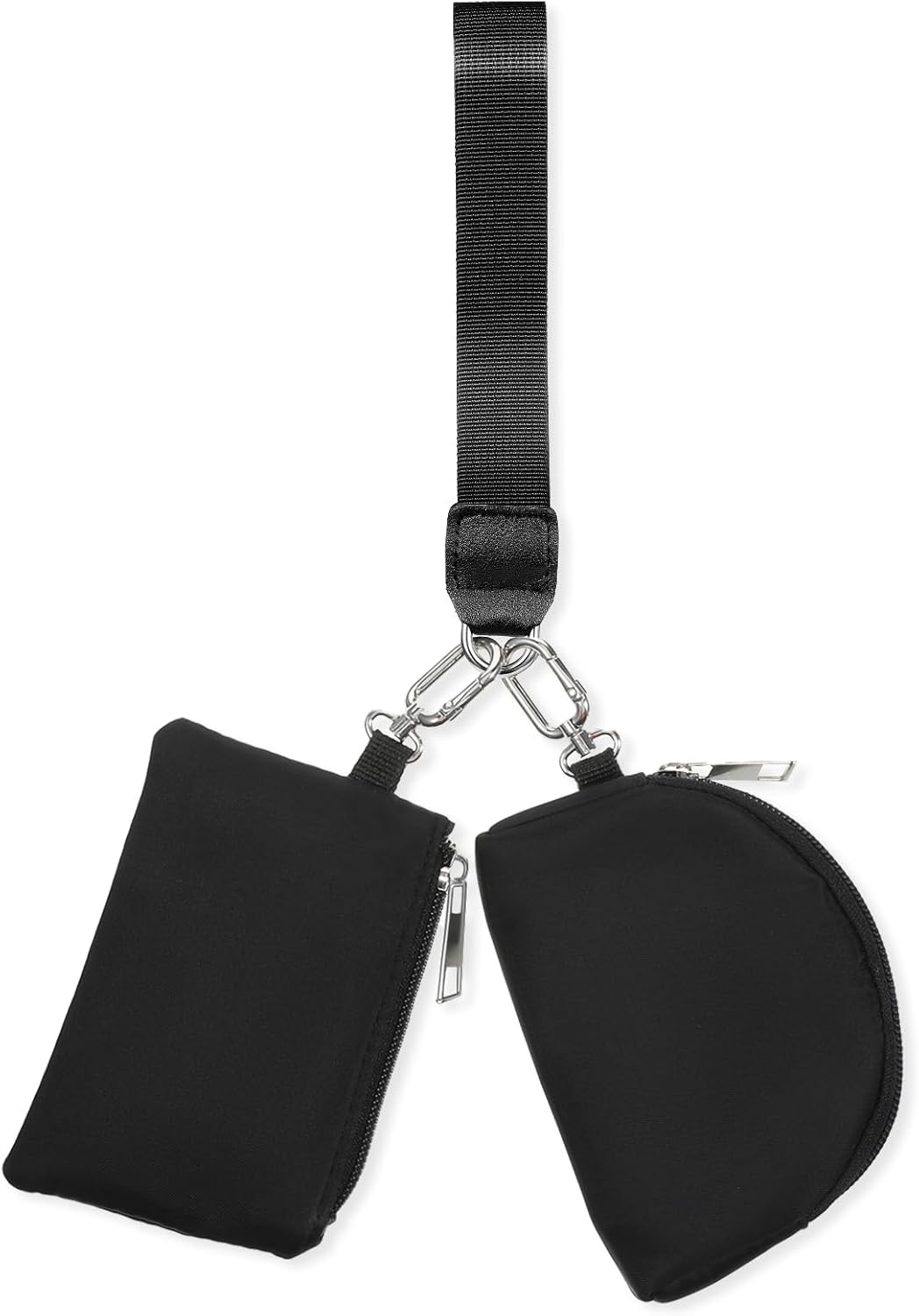 Amazon.com: Keychain Wristlet Wallet Mini Zip Around Wristlet Wallets ...