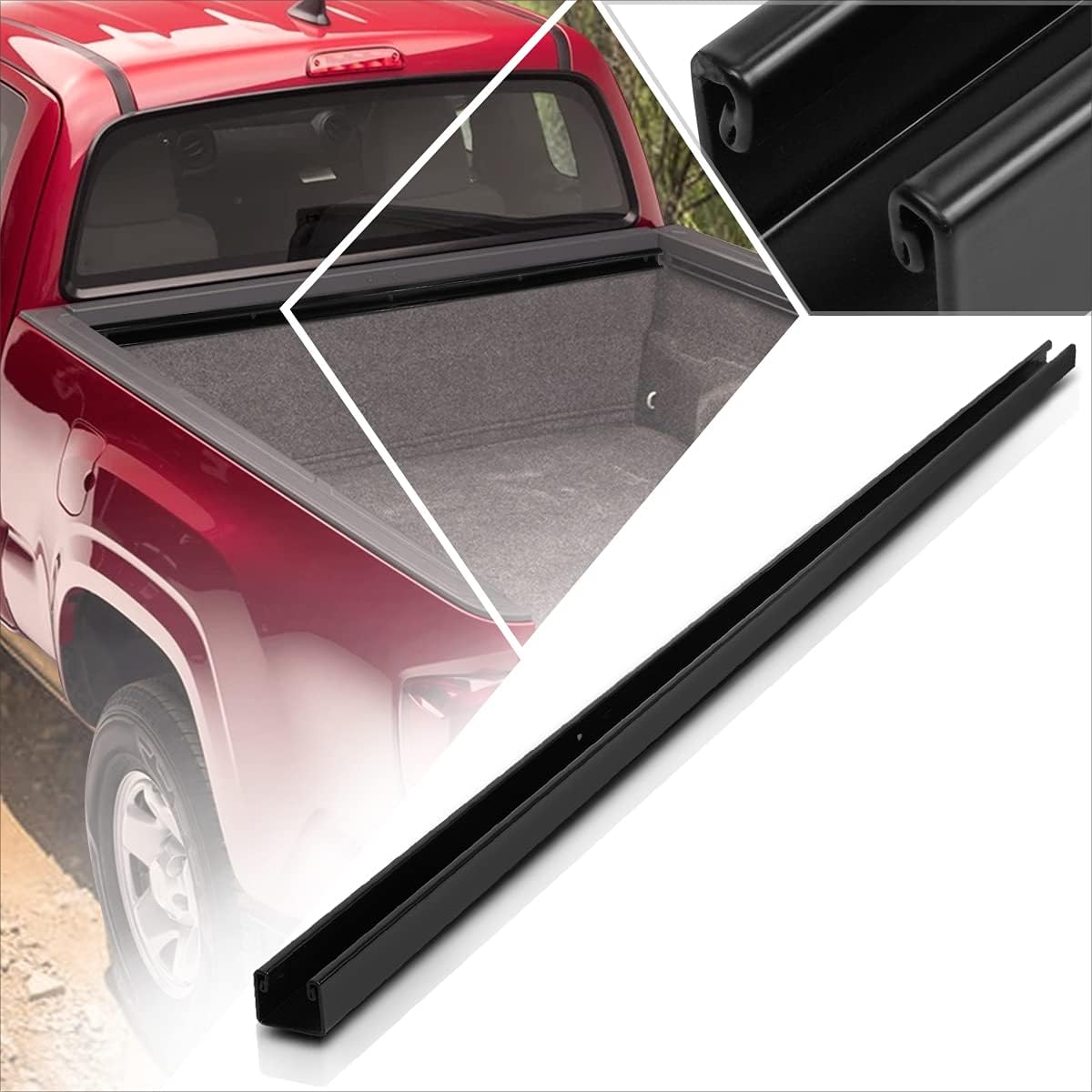 Amazon.com: Toyota Tacoma 2005-2015 5' Bed Side Deck Rail Kit Genuine ...