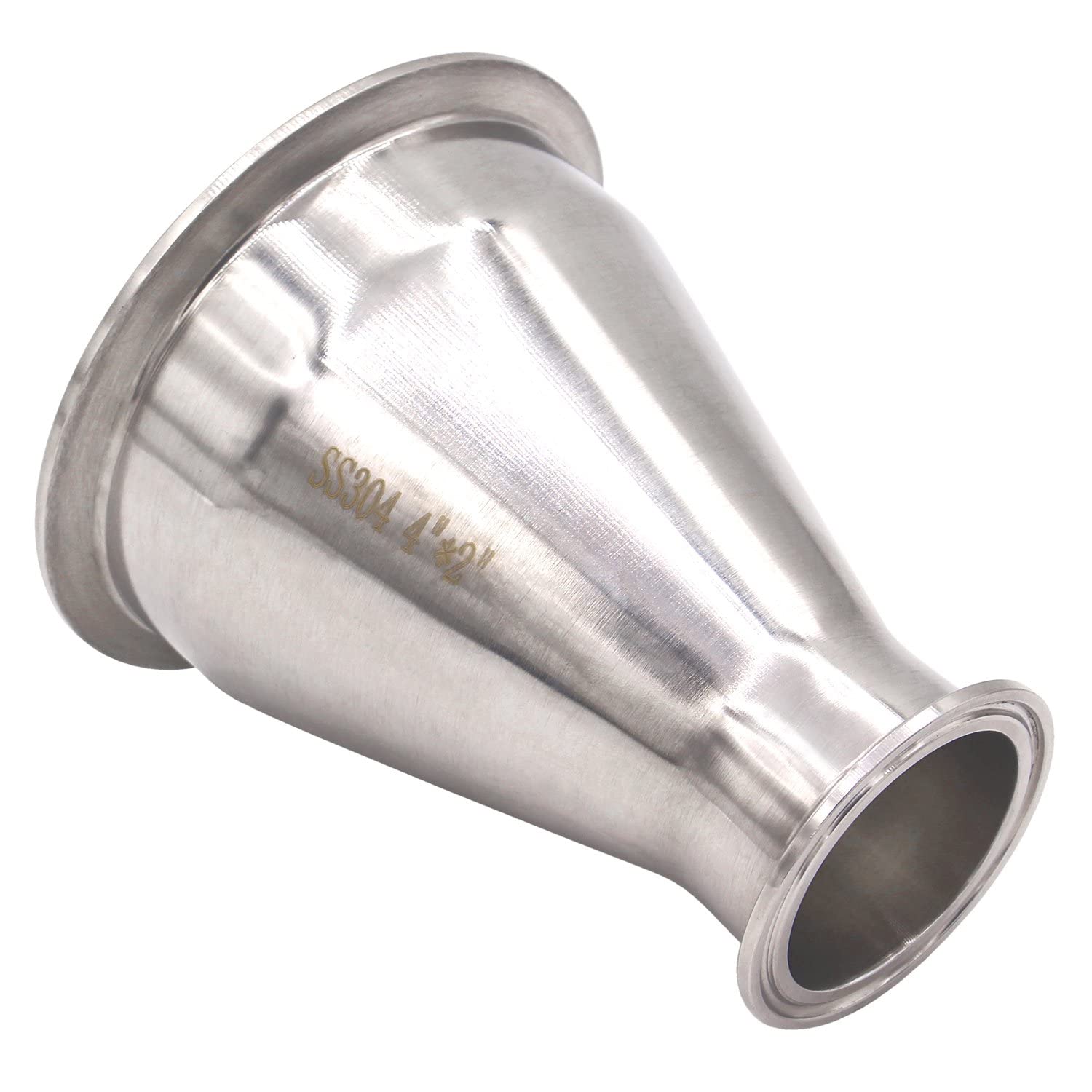 Snapklik.com : Sanitary Fitting Reducer Fitting SUS304 Tri Clamp ...