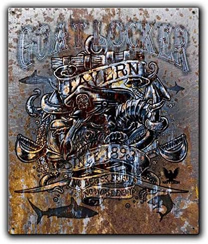 Amazon.com: Stay Frosty Enterprises USN Chiefs Goat Locker Veteran ...