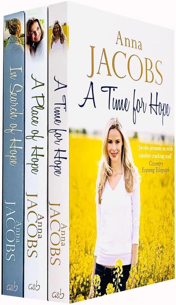 anna jacobs hope trilogy 3 books collection set (time for hope, in ...