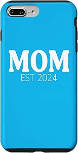Amazon.com: iPhone 7 Plus/8 Plus Mom Mama Est.2024 Soon To Be Mommy ...