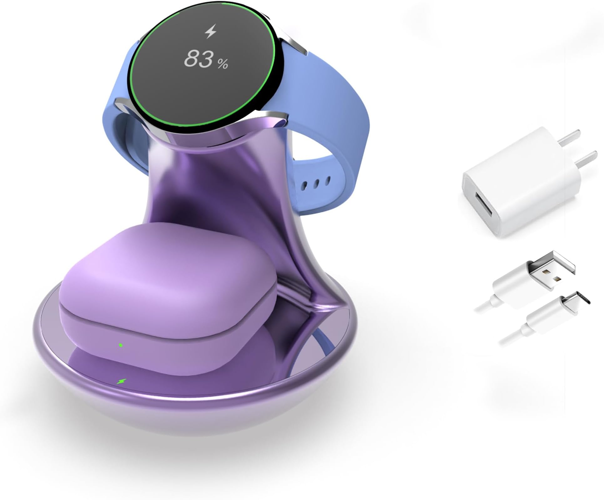 Amazon.com: iMorde for Samsung Galaxy Watch Charger Stand Ultra 7 6 5 4 ...