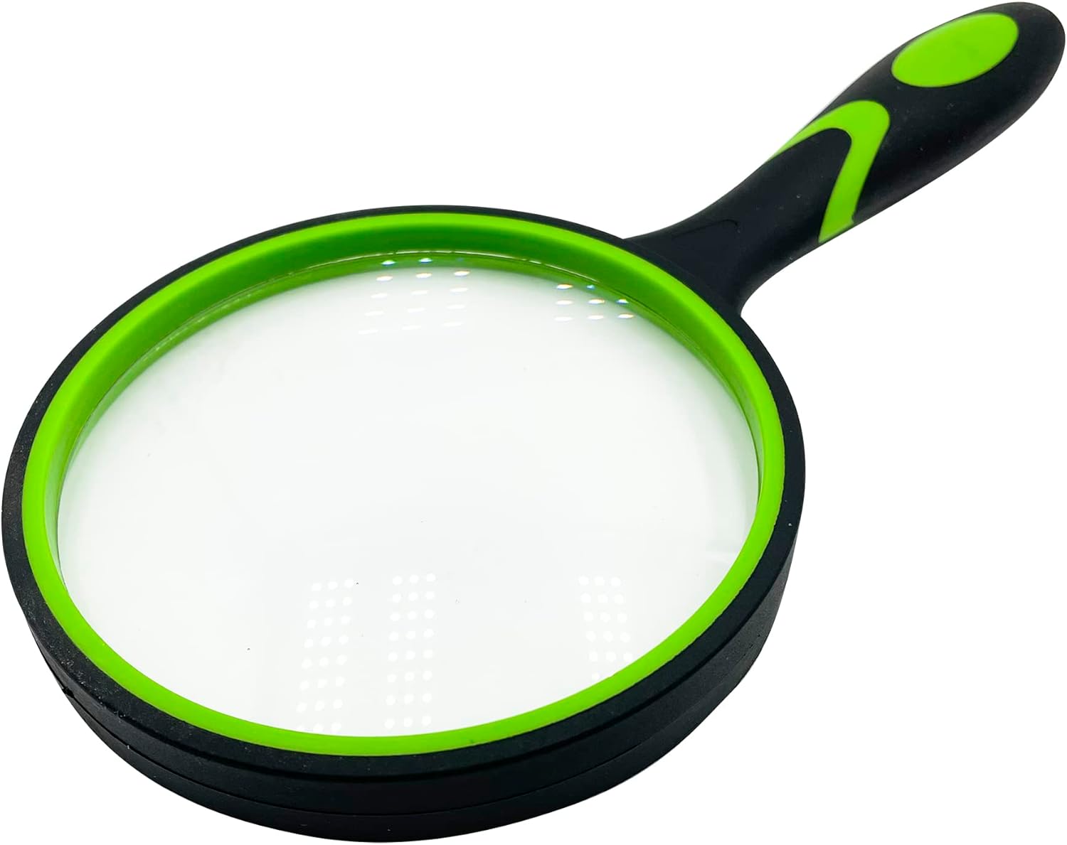 Large Magnifying Glass 6X Handheld Reading Magnifier for Seniors & Kids ...