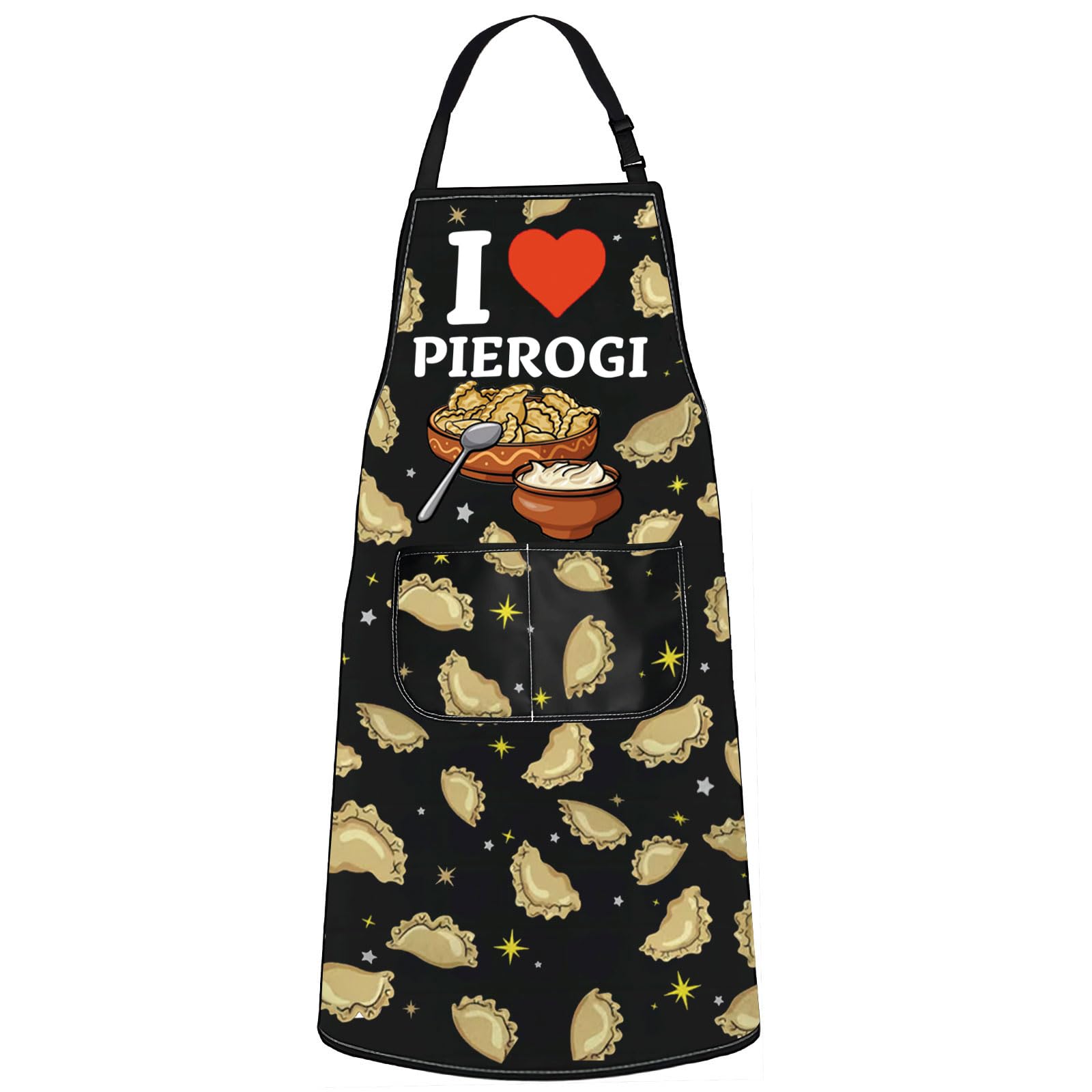 Amazon.com: JNIAP Pierogi Apron Pierogi Maker Apron Pierogi Queen Apron ...