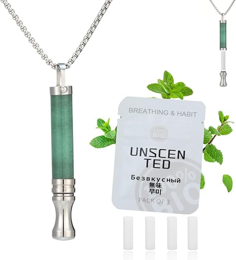 Breathing Necklace to Quit Smoking and Vaping Anxiety Relief Items ...
